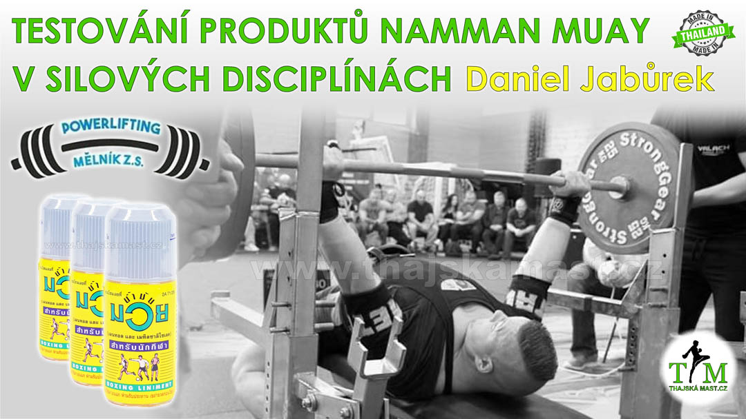 Testování produktů Namman Muay v silových disciplínách | Thajská Mast.cz